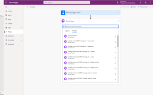 How to trigger a text message in Power Automate based on a condition - PowerTextor