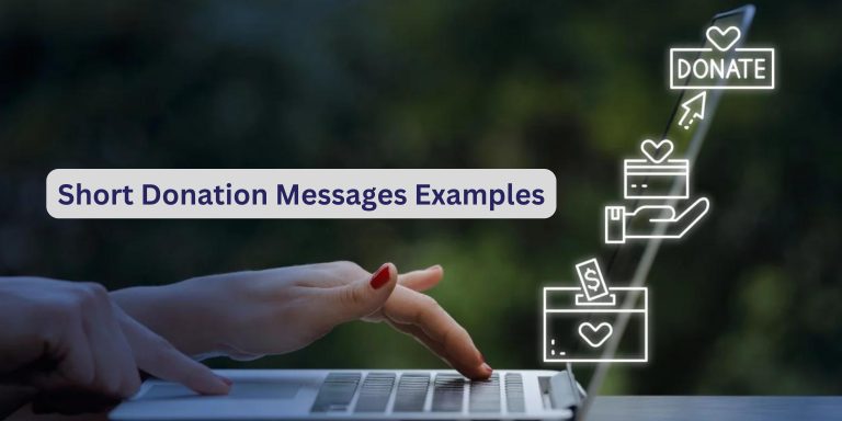 Short Donation Message Examples (How to Ask for Donations Requests)