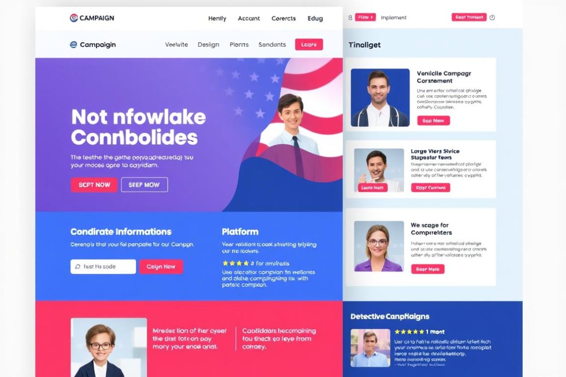 Campaign Website Example Templates (Ultimate Guide)